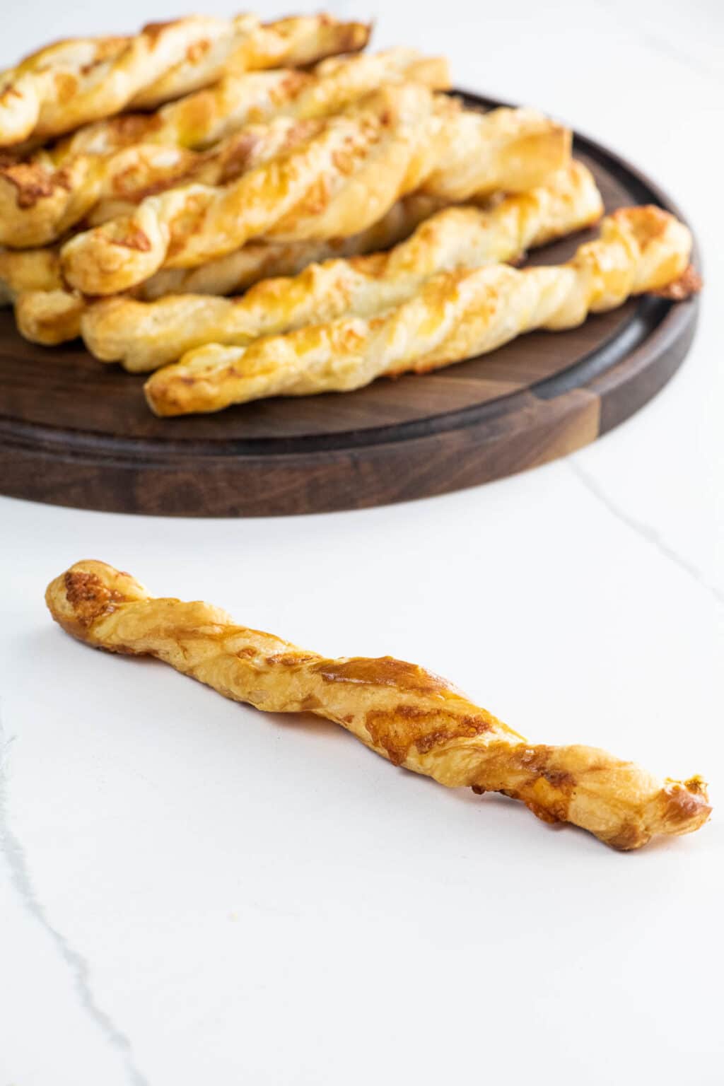 Puff Pastry Cheese Straws - Umami Girl