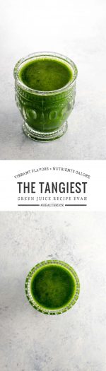 Tangy Green Juice Recipe | Umami Girl