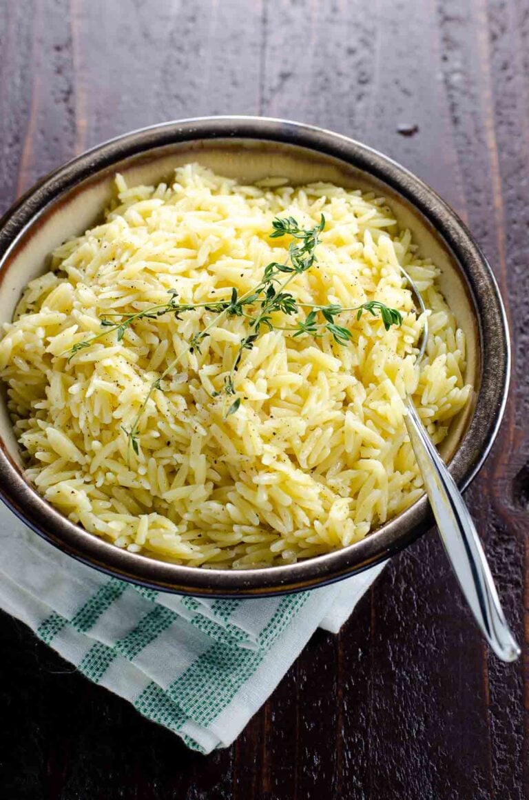 Our Favorite Easy Orzo Recipe - Umami Girl