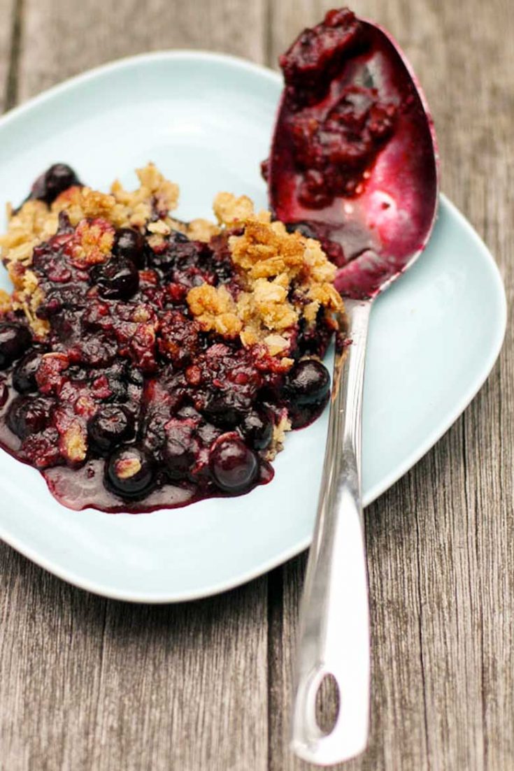 Blueberry Crisp | Umami Girl