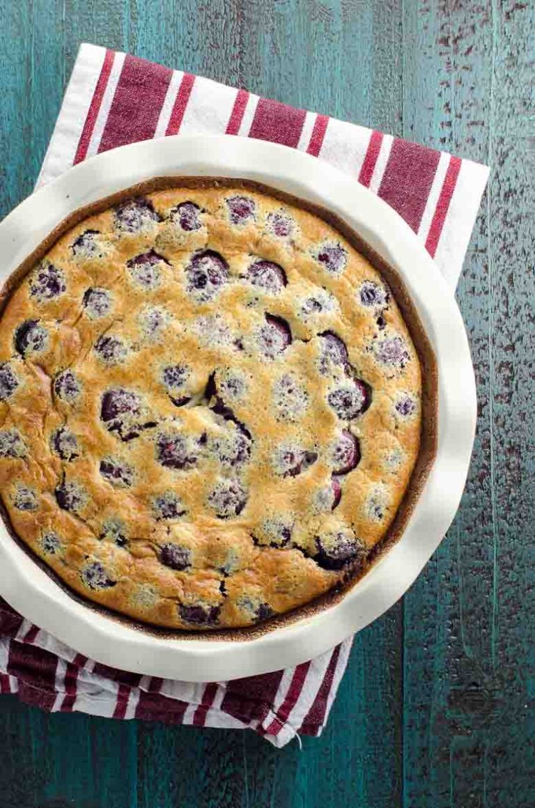Cherry Clafoutis (Clafoutis aux Cerises) - Umami Girl