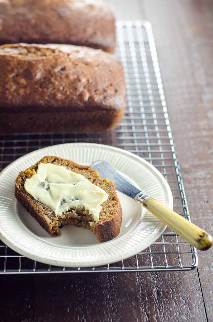 Easy Pumpkin Bread Recipe with Olive Oil - Umami Girl