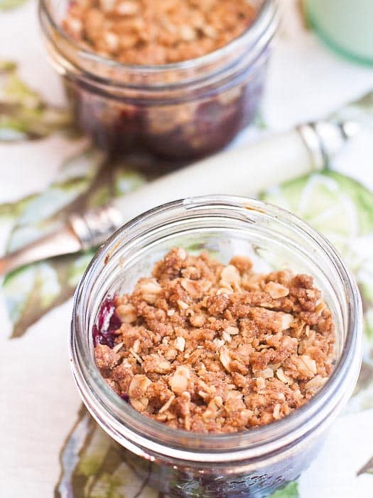 Cherry Vanilla Crisp Recipe | Umami Girl