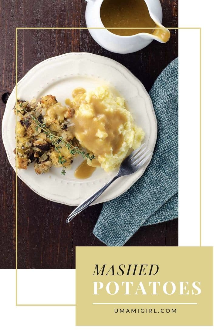 Old Fashioned Mashed Potatoes for a Crowd - Umami Girl