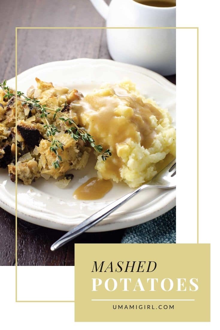 Old Fashioned Mashed Potatoes for a Crowd - Umami Girl