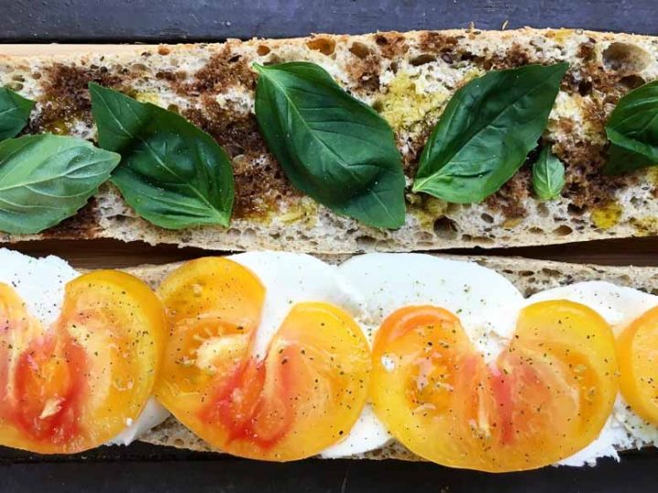 Caprese Sandwich (Mozzarella. Tomato. Basil. BOOM.) | Umami Girl