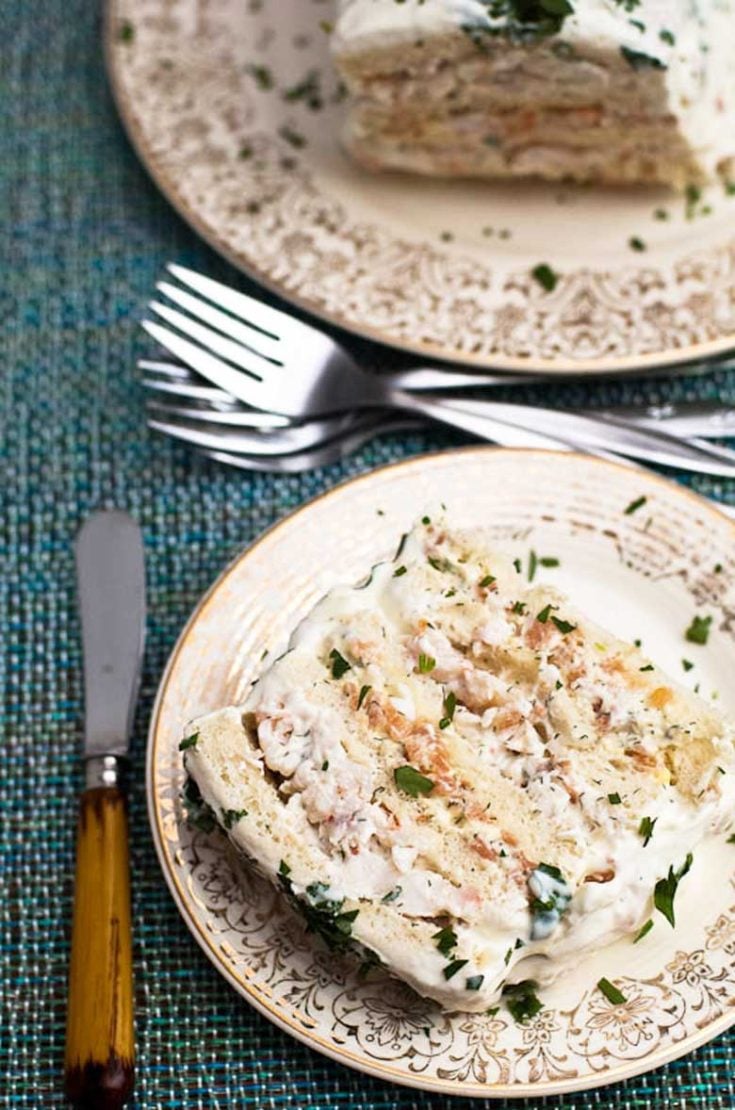 Smörgåstårta (Swedish Sandwich Cake) - Umami Girl