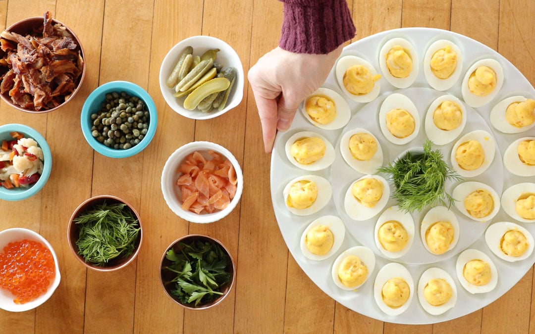 How to Build a Deviled Egg Bar - Umami Girl