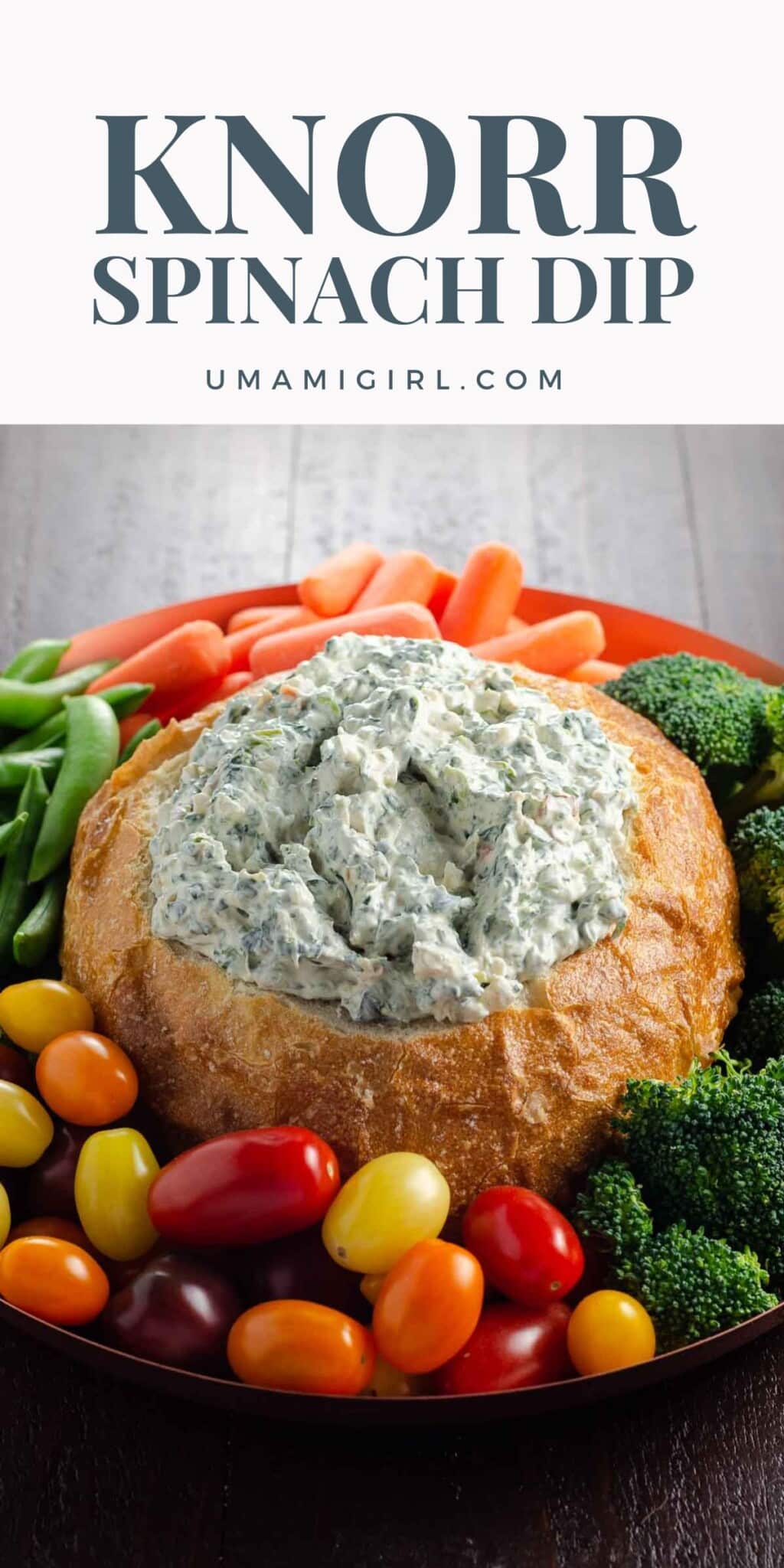 Knorr Spinach Dip in a Bread Bowl - Umami Girl