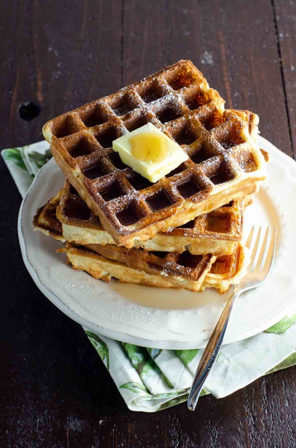 Classic Vanilla Waffles - Umami Girl