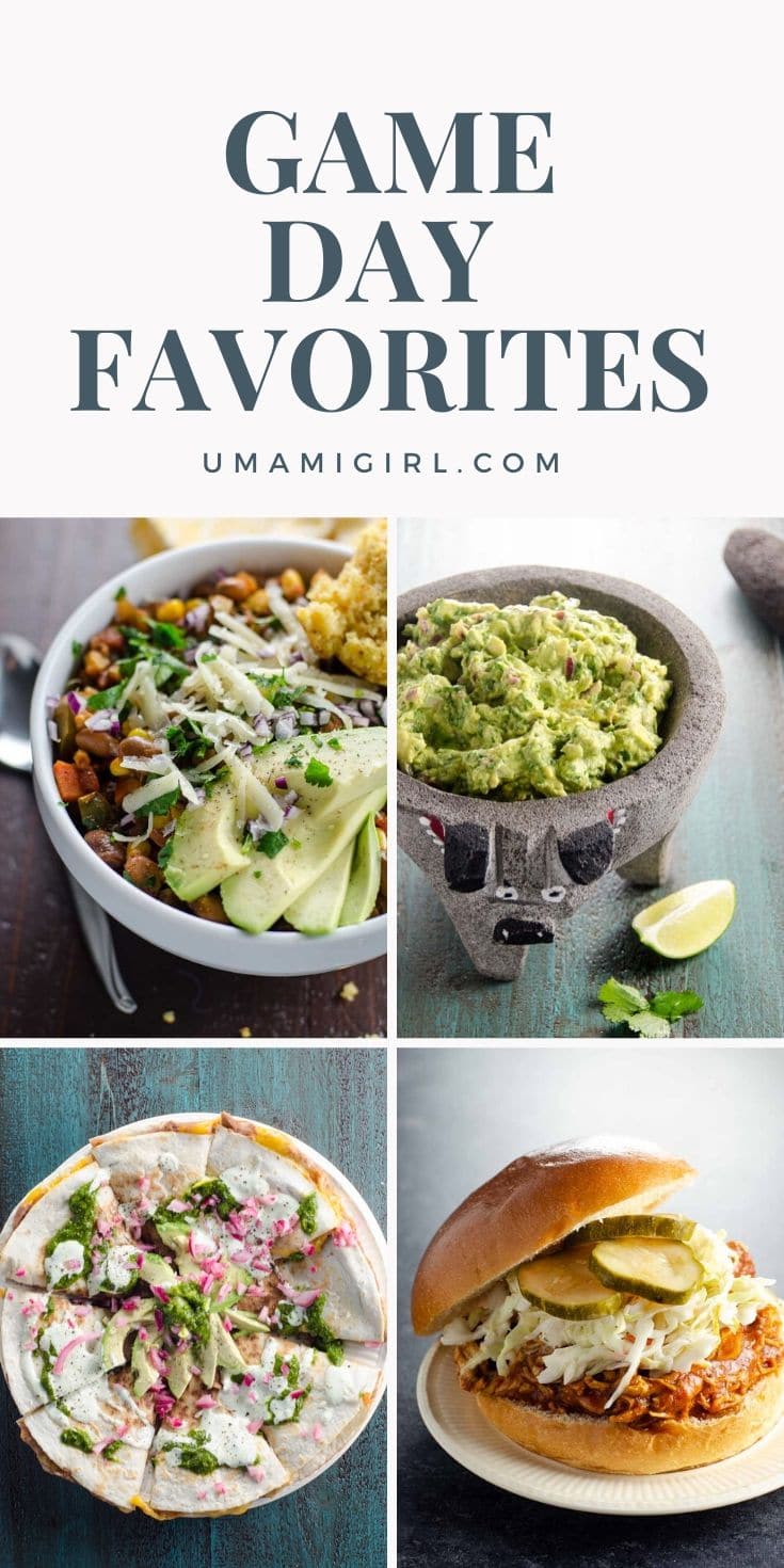 Game Day Menu(s Galore): Football Food for the Win - Umami Girl