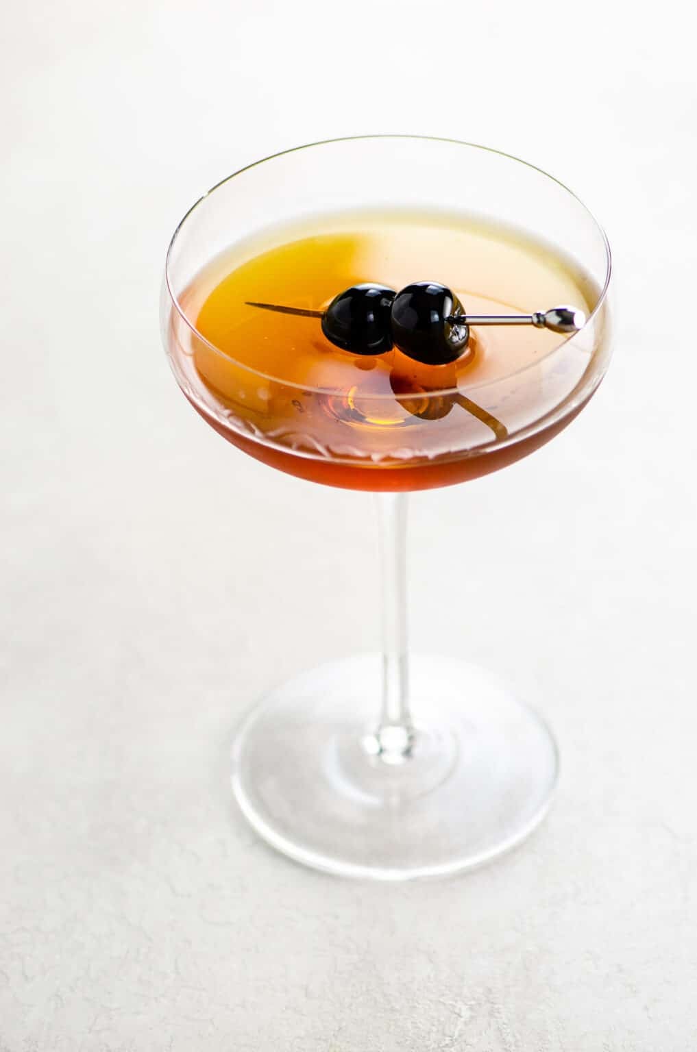 Manhattan Cocktail Variations (Rye, Bourbon, Perfect & Little Italy ...