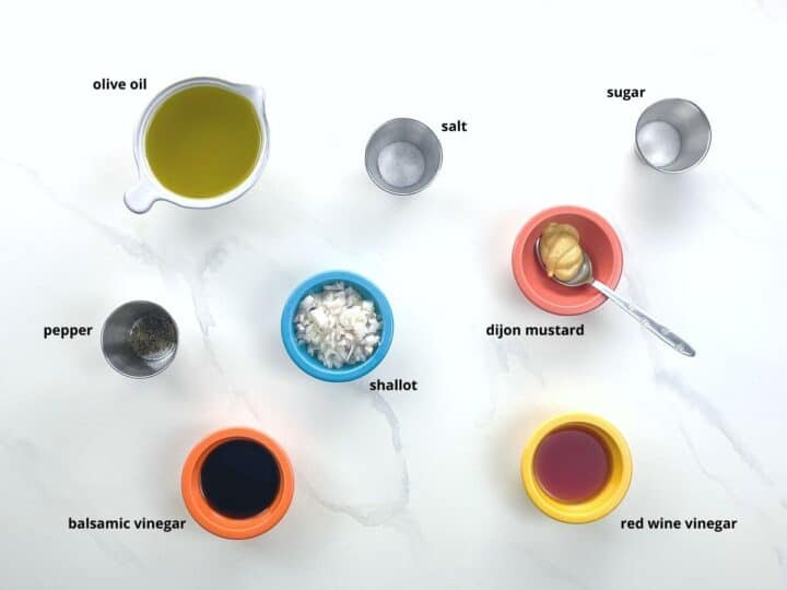 Balsamic Shallot Vinaigrette - Umami Girl