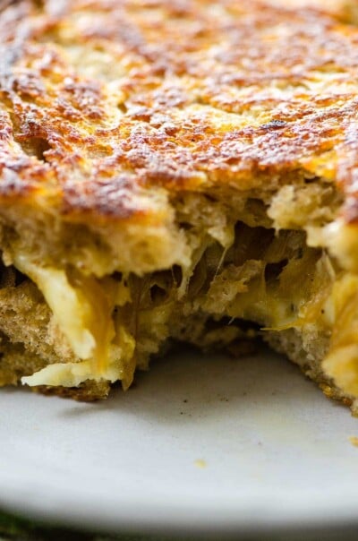 French Onion Grilled Cheese - Umami Girl