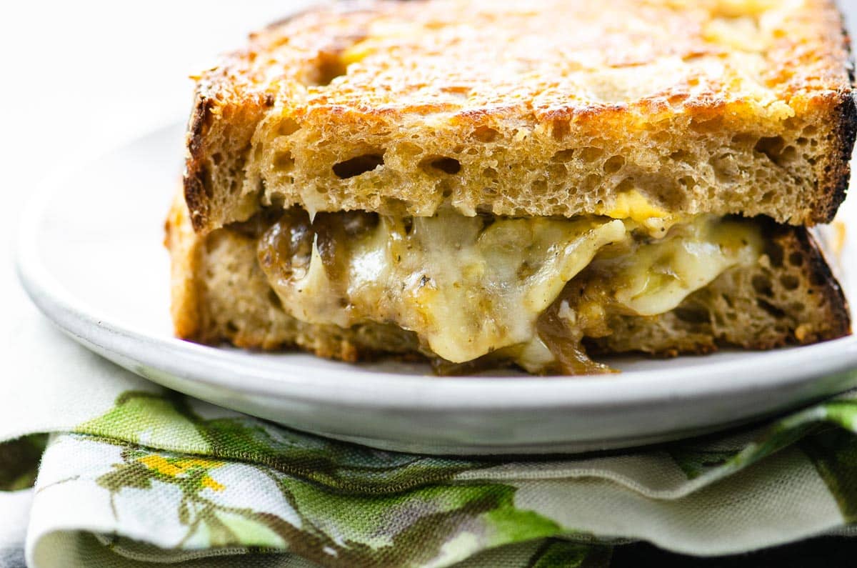 French Onion Grilled Cheese - Umami Girl