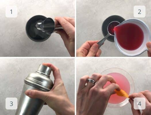 Pink Cosmo (How to Make a Great Cosmopolitan Cocktail) - Umami Girl