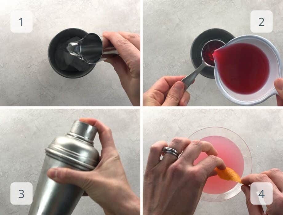 Pink Cosmo (How to Make a Great Cosmopolitan Cocktail) - Umami Girl