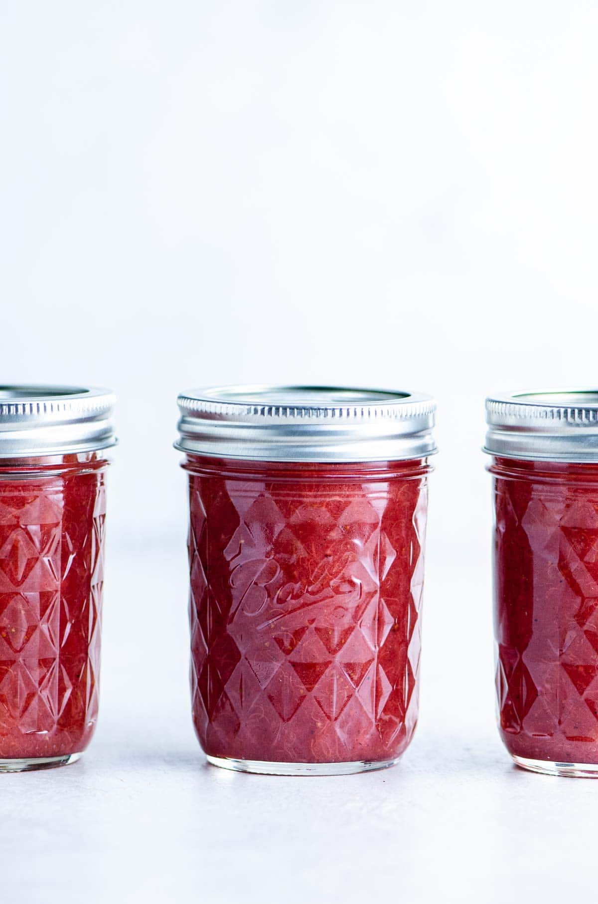 Strawberry Rhubarb Jam (Smallish-batch, Lower-sugar) - Umami Girl