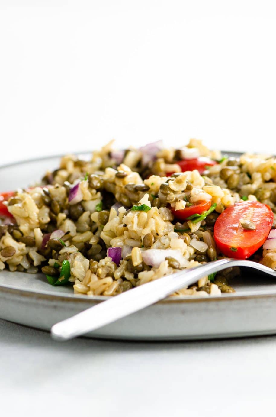 Rice and Lentils, Dressed to Perfection - Umami Girl