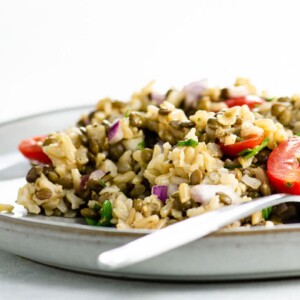 Rice and Lentils, Dressed to Perfection - Umami Girl