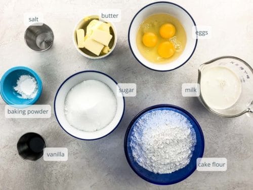 Yellow Cake Recipe with Chocolate Ganache Frosting - Umami Girl