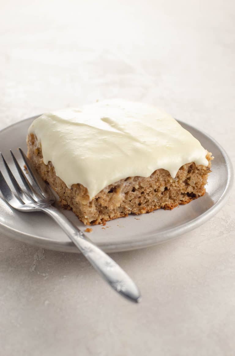 Parsnip Cake with Cream Cheese Frosting - Umami Girl