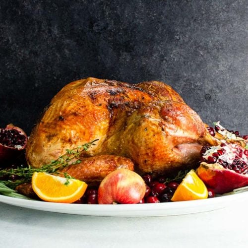 How to Cook a Free Range Turkey & Decorate the Platter - Umami Girl