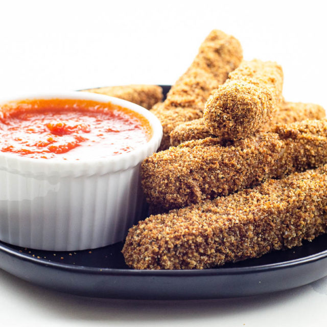 Homemade Mozzarella Sticks (Baked or Fried) - Umami Girl