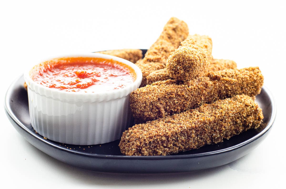 Homemade Mozzarella Sticks (Baked or Fried) - Umami Girl
