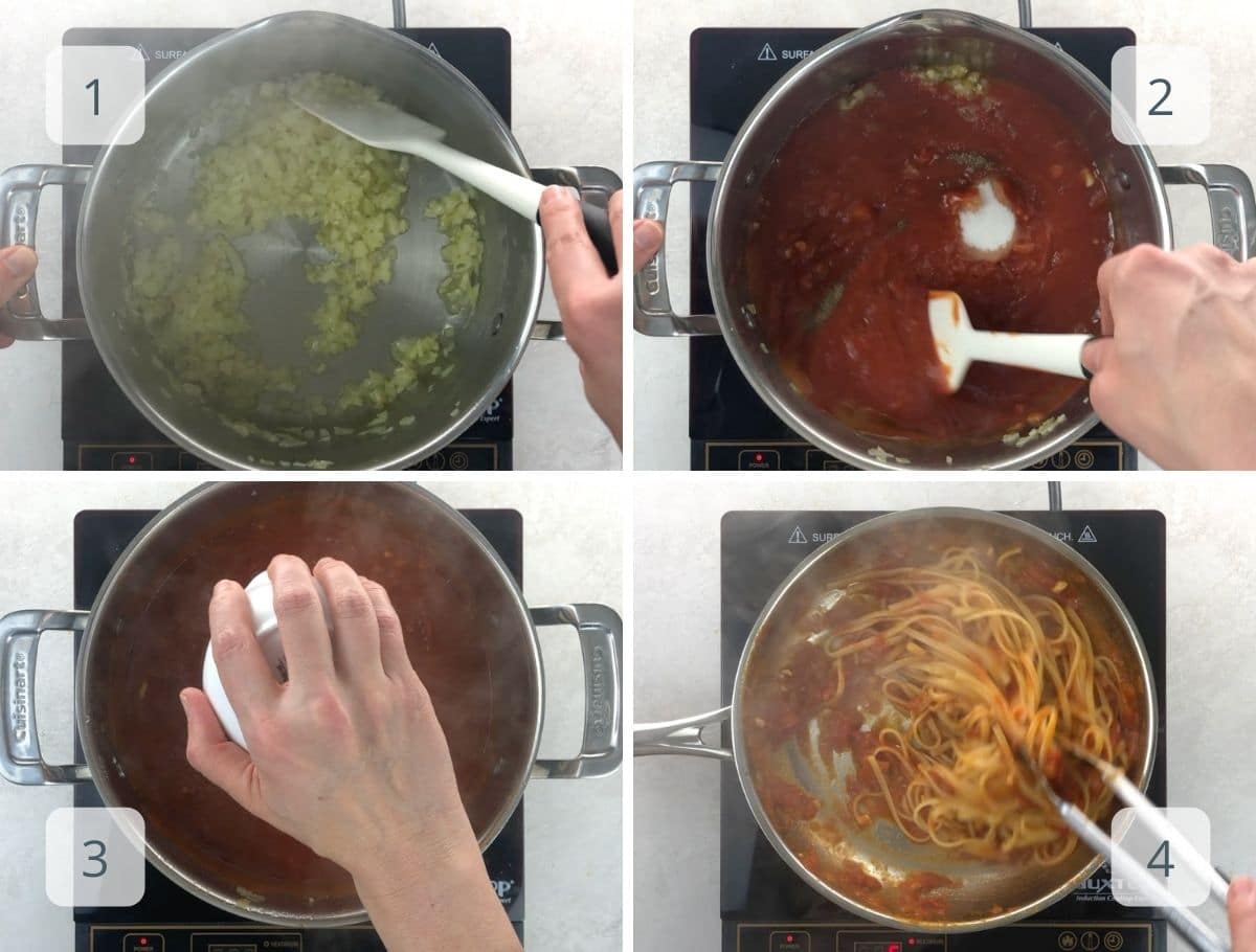 Spaghetti al Pomodoro (with Tomato Sauce) - Umami Girl