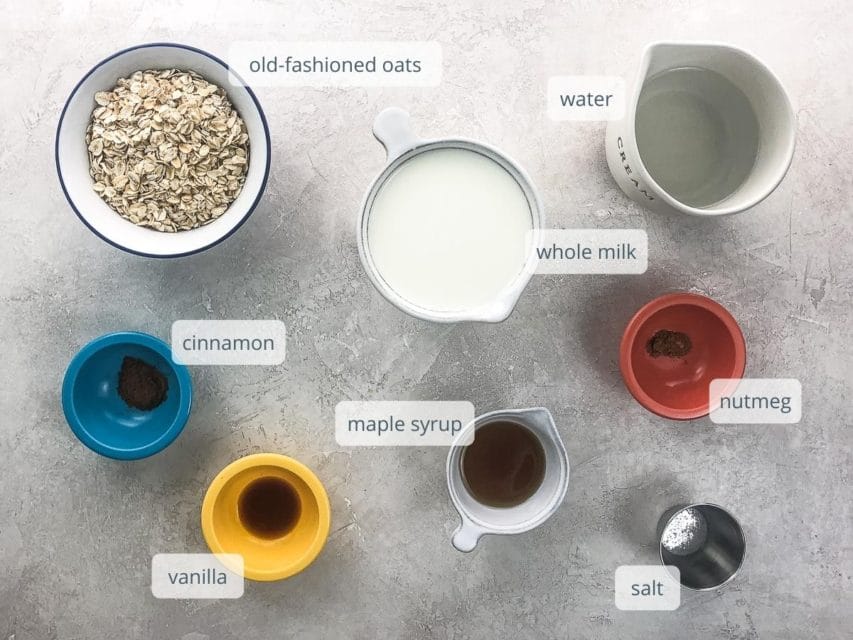 Creamy Oatmeal (Truly the Best Oatmeal Recipe) - Umami Girl