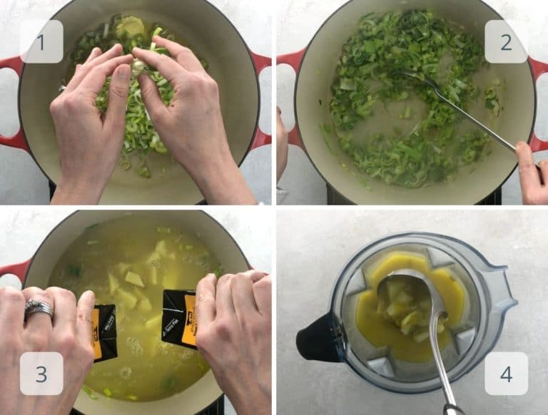 Potage Parmentier (Agreeably Simple Potato Leek Soup) - Umami Girl