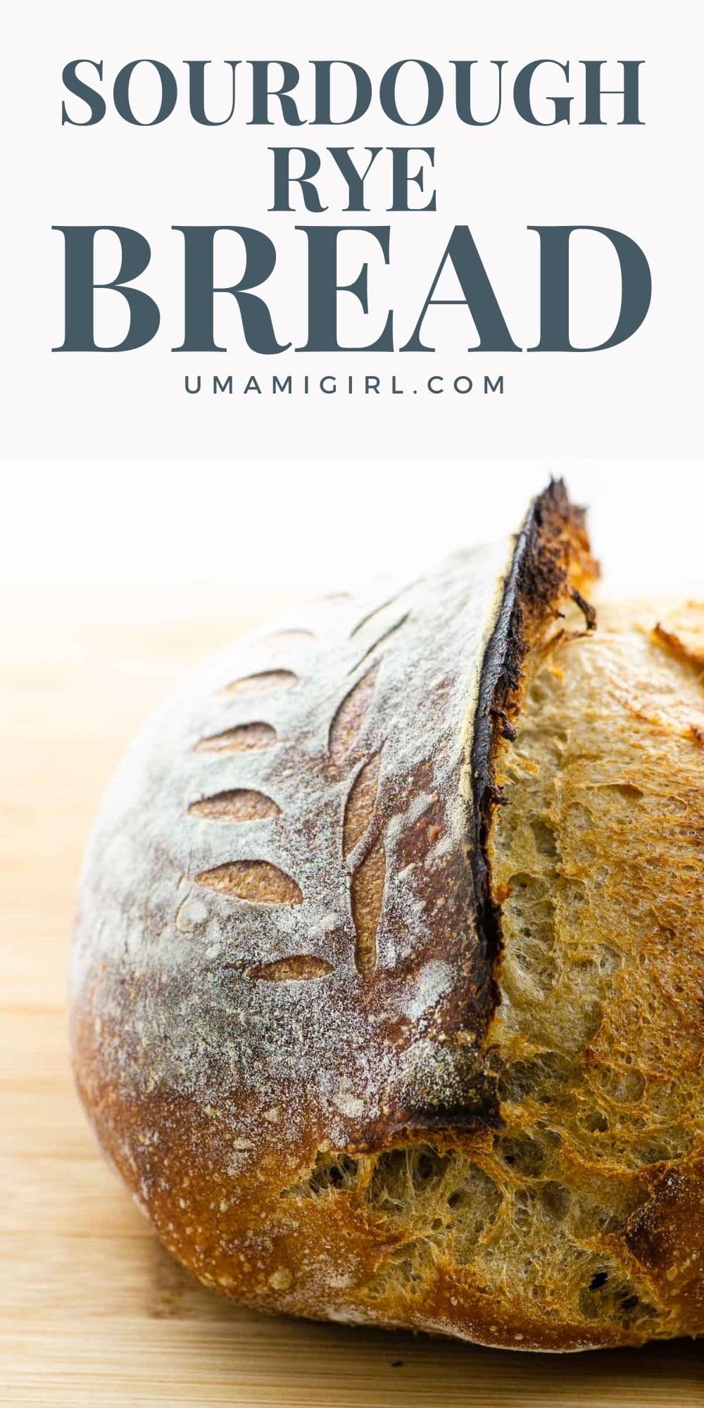 Sourdough Rye Bread (Recipe, Detailed Tutorial & Video) - Umami Girl