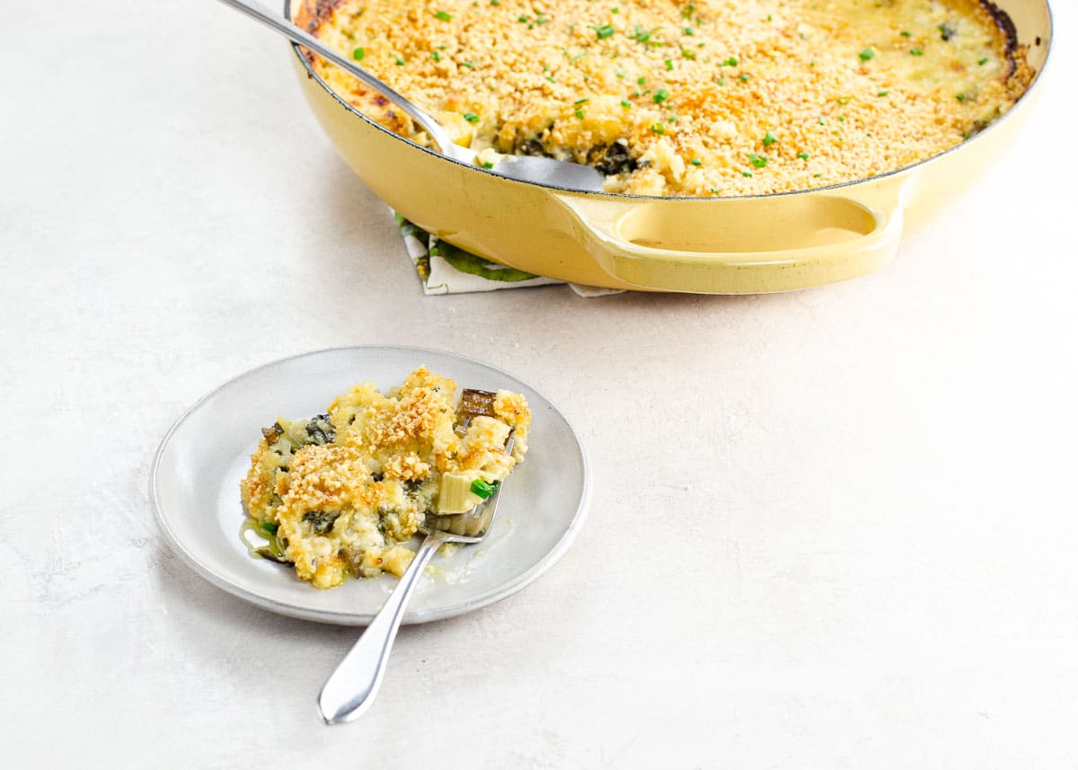 Swiss Chard Gratin from The Herbfarm - Umami Girl