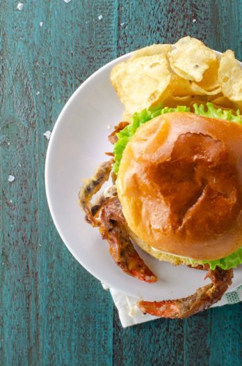 The Ultimate Soft Shell Crab Sandwich - Umami Girl