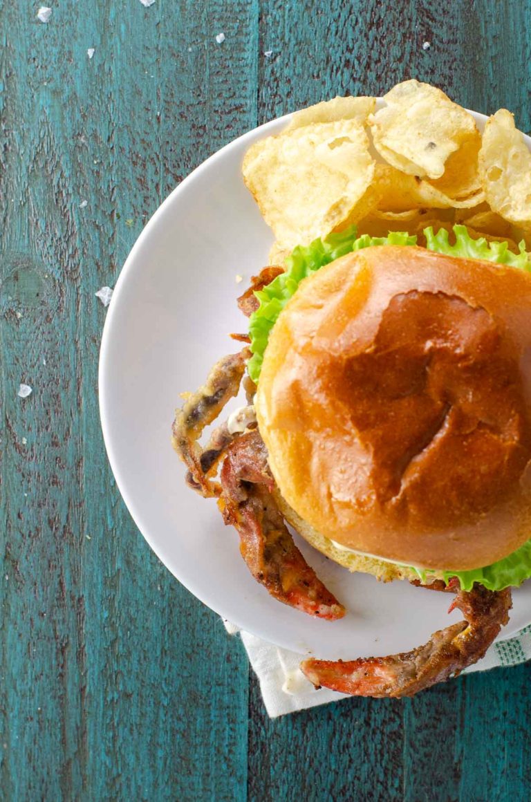 The Ultimate Soft Shell Crab Sandwich - Umami Girl