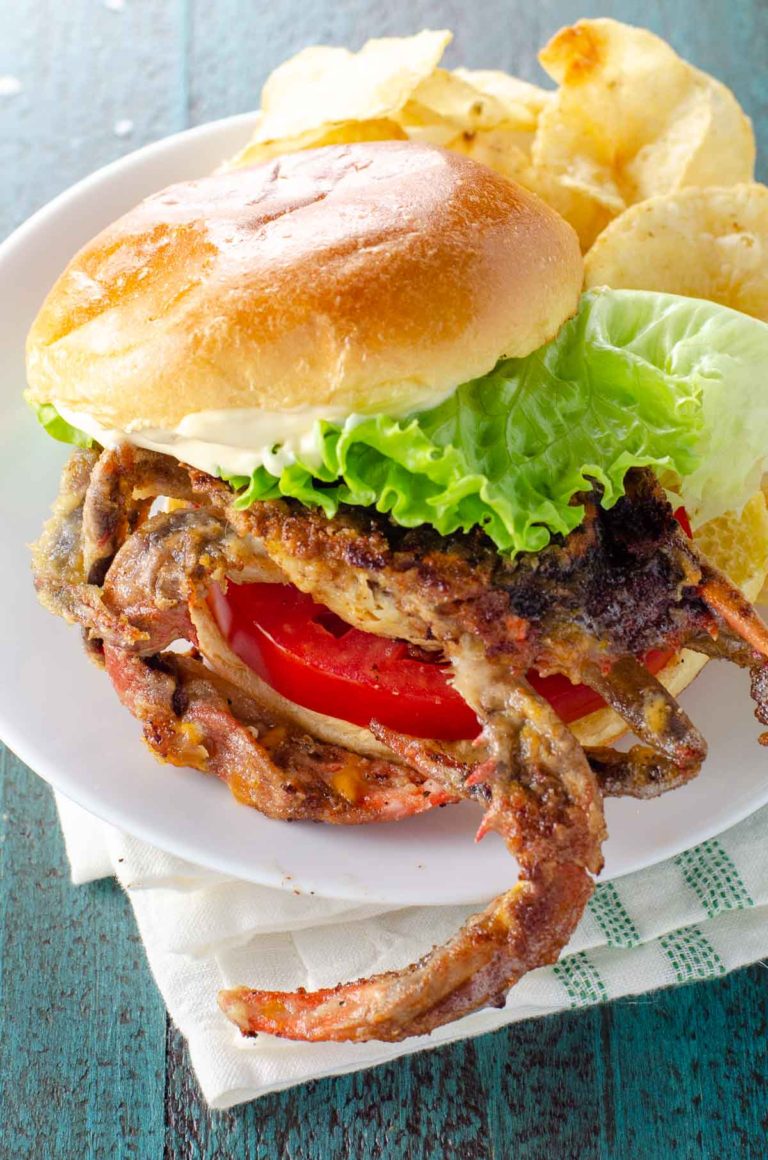 The Ultimate Soft Shell Crab Sandwich - Umami Girl