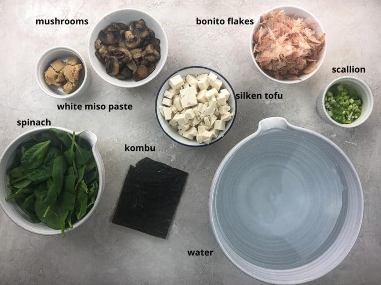Miso Soup (with Mushrooms and Spinach, if You Like) - Umami Girl