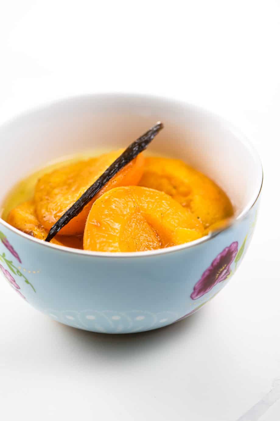 Poached Apricots with Vanilla and Lemon - Umami Girl