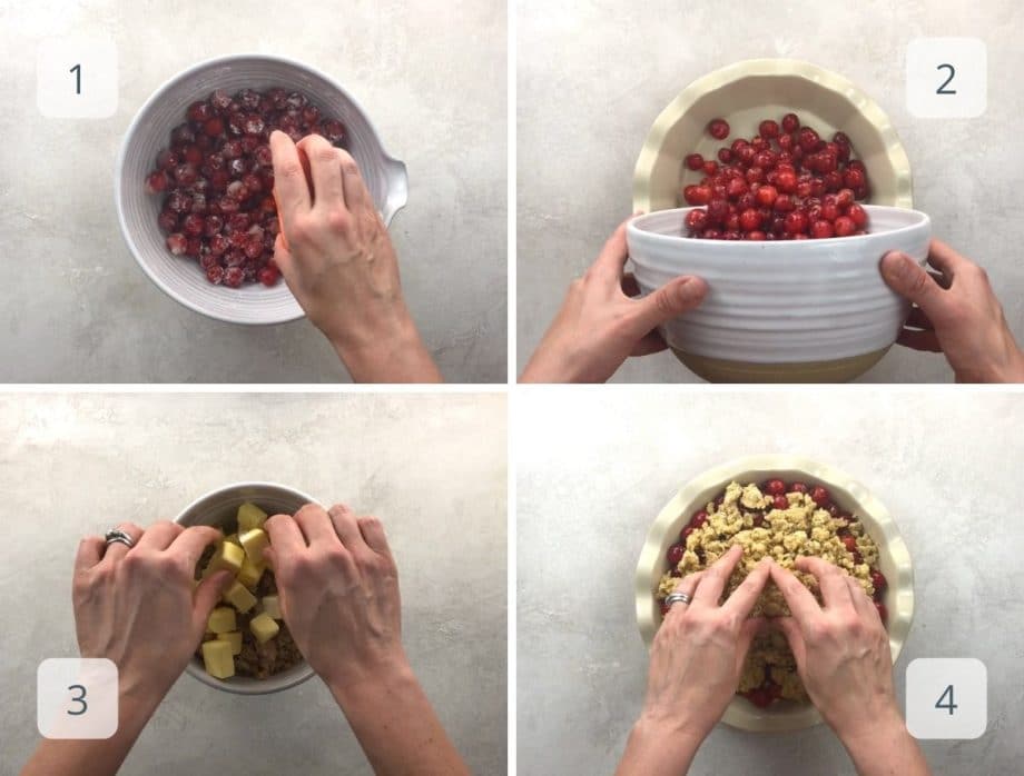 Sour Cherry Crisp (Easy, Make-Ahead Dessert) - Umami Girl