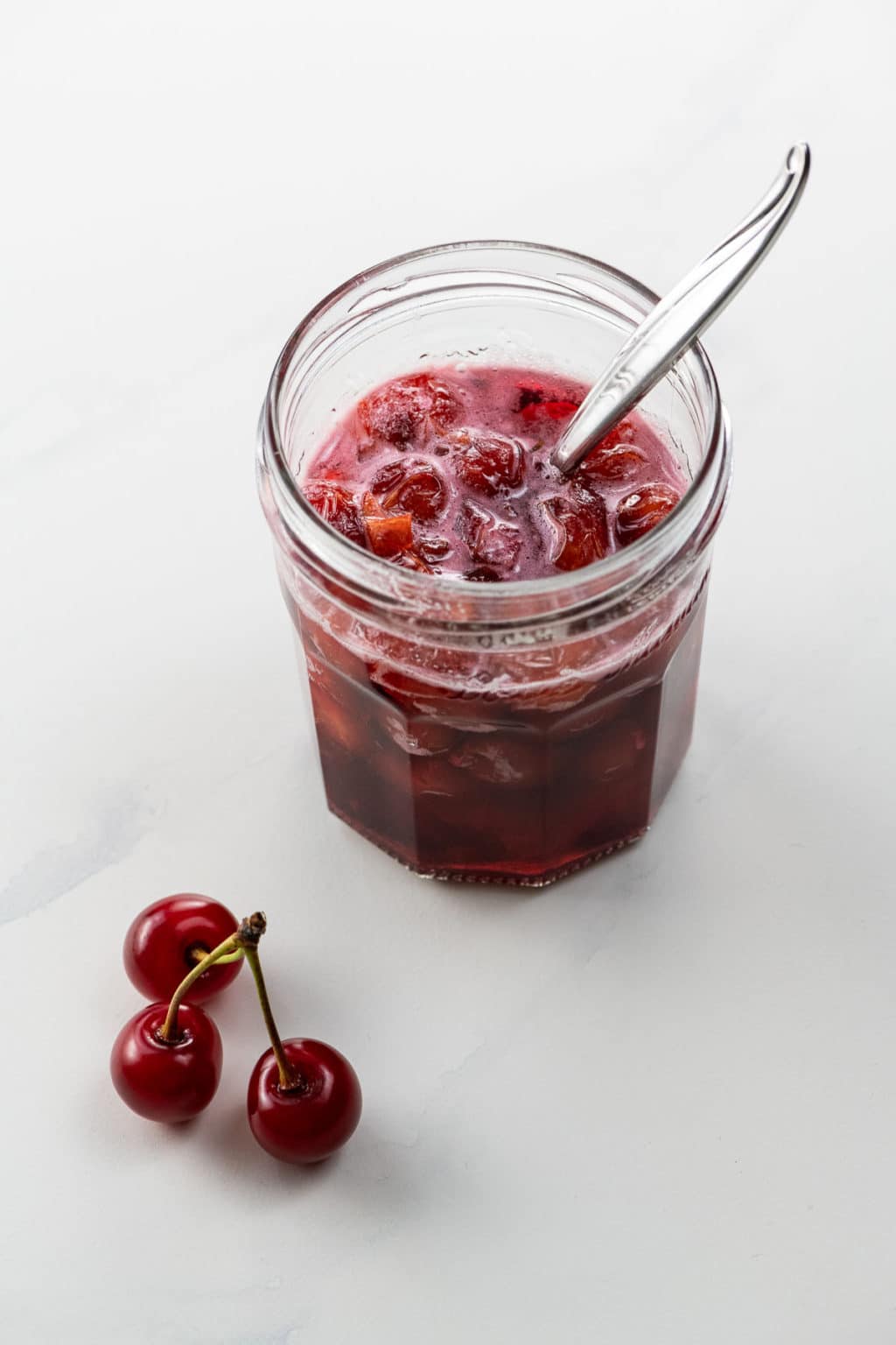 Sour Cherry Syrup for Cocktails and More - Umami Girl