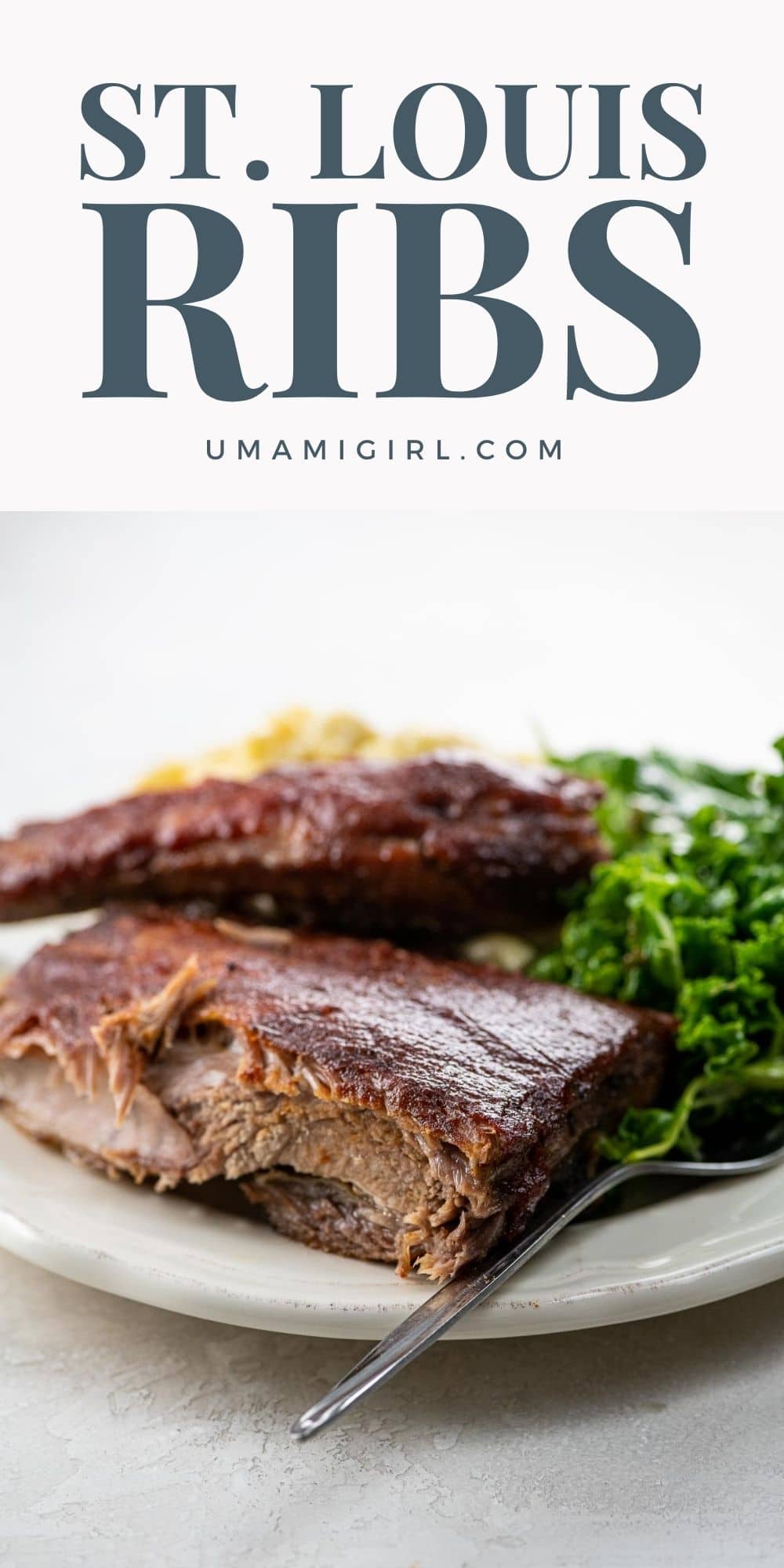 St. Louis Ribs Slow-Roasted in the Oven - Umami Girl