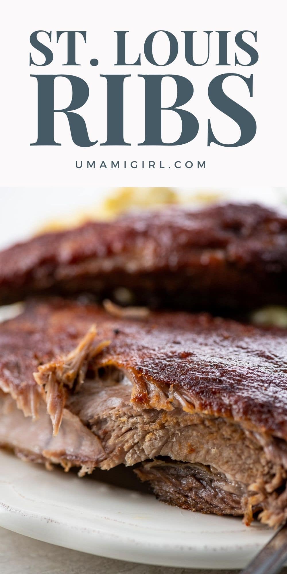 St. Louis Ribs Slow-Roasted in the Oven - Umami Girl