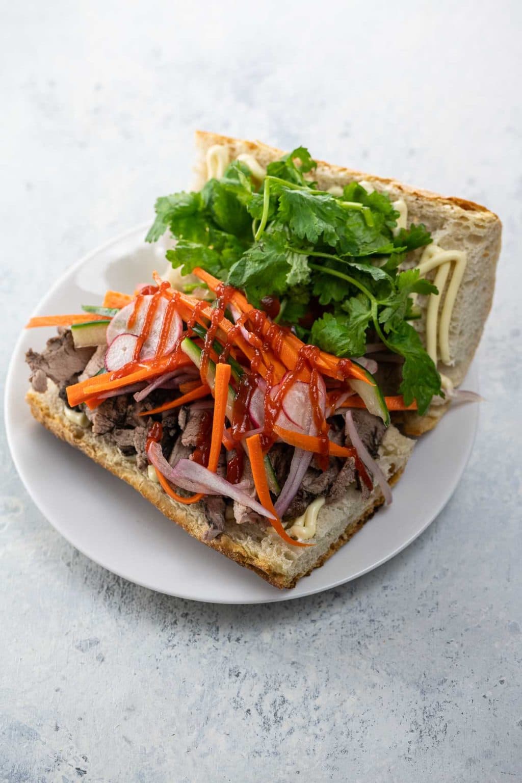 Pork Banh Mi (Made with Pork Tenderloin) - Umami Girl