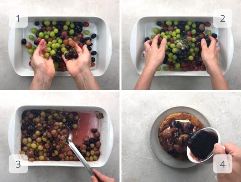 Roasted Grapes with Balsamic and Thyme - Umami Girl