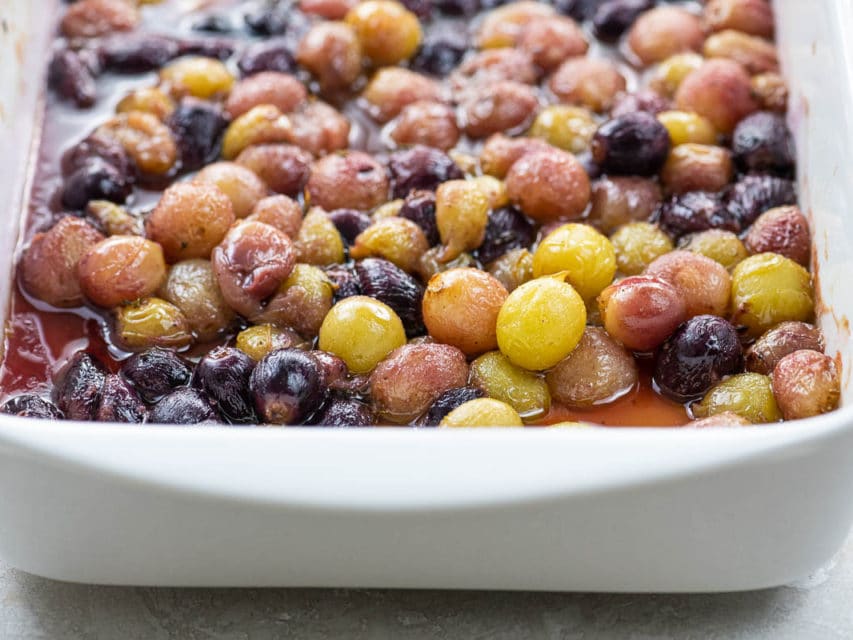 Roasted Grapes with Balsamic and Thyme - Umami Girl