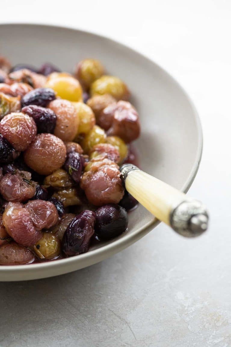 Roasted Grapes with Balsamic and Thyme - Umami Girl