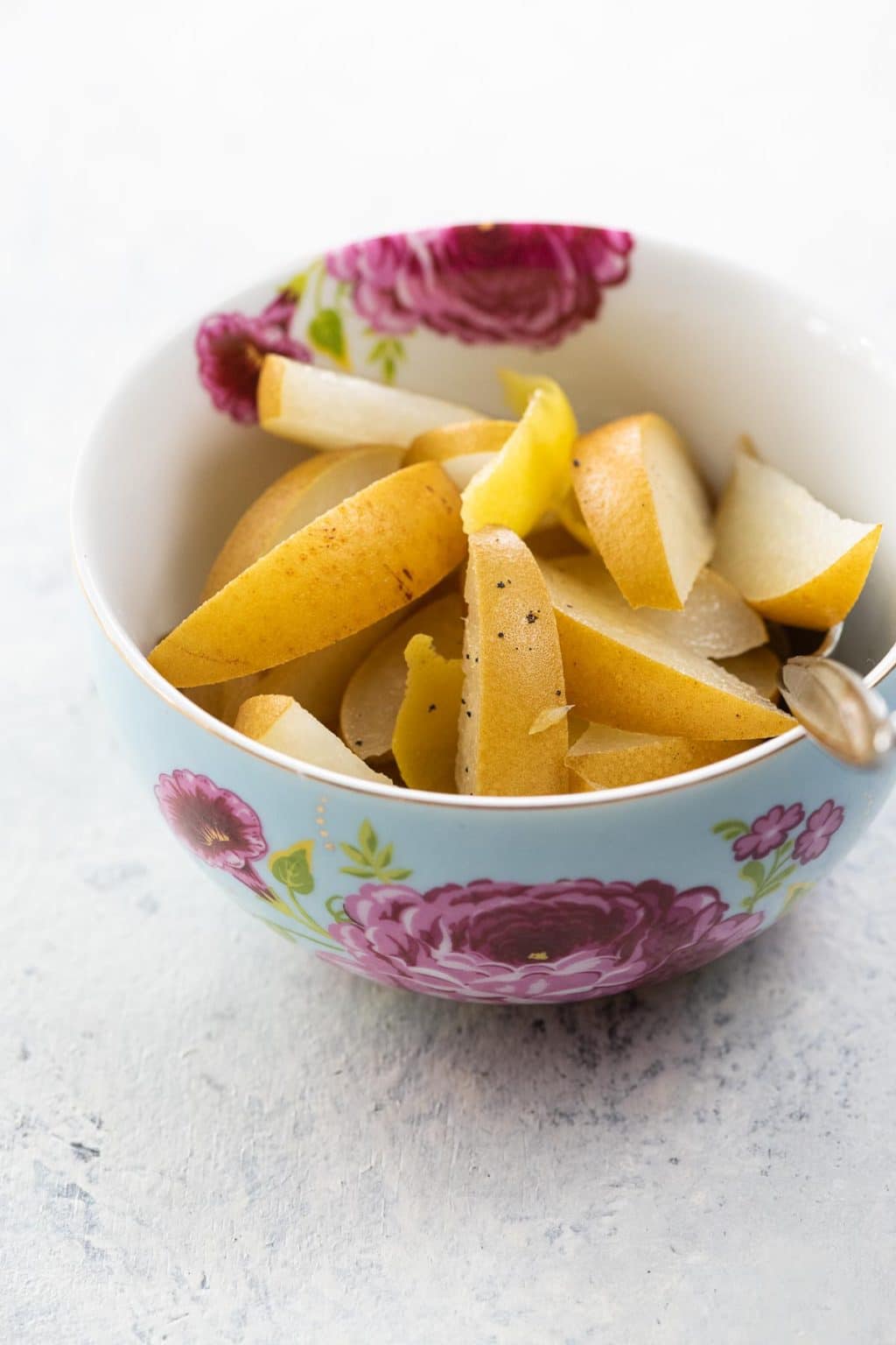 Poached Asian Pear Dessert Recipe - Umami Girl