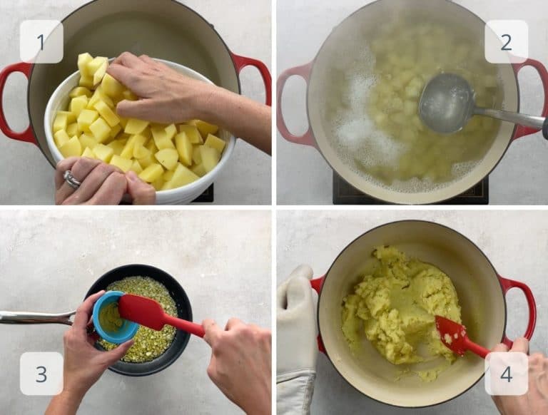 Wasabi Mashed Potatoes - Umami Girl