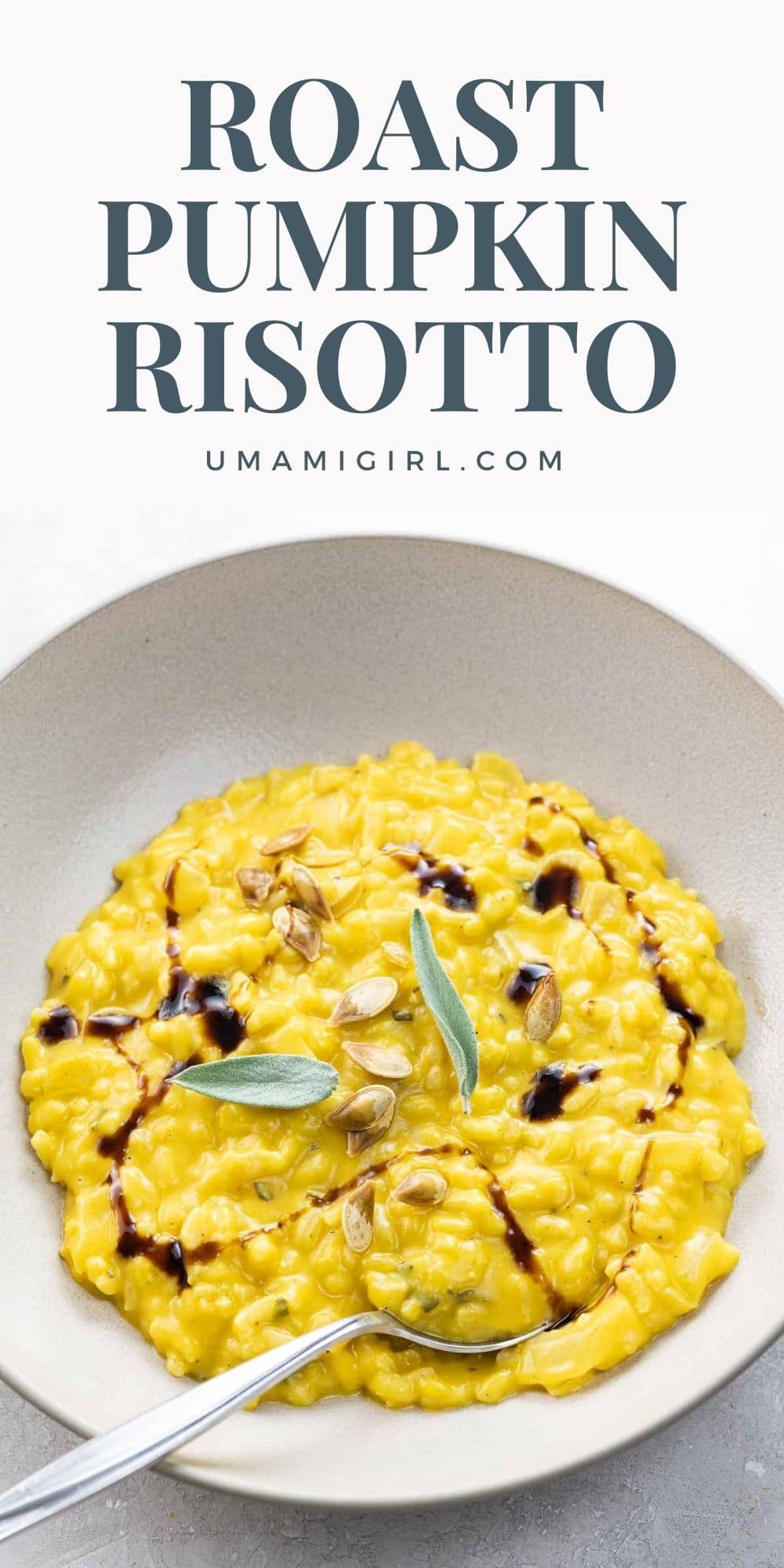 Creamy Roast Pumpkin and Sage Risotto - Umami Girl